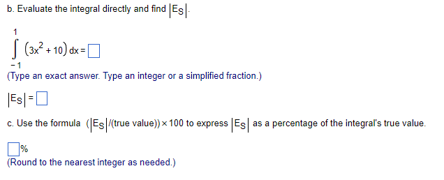 Solved The instructions for the given integral have two | Chegg.com