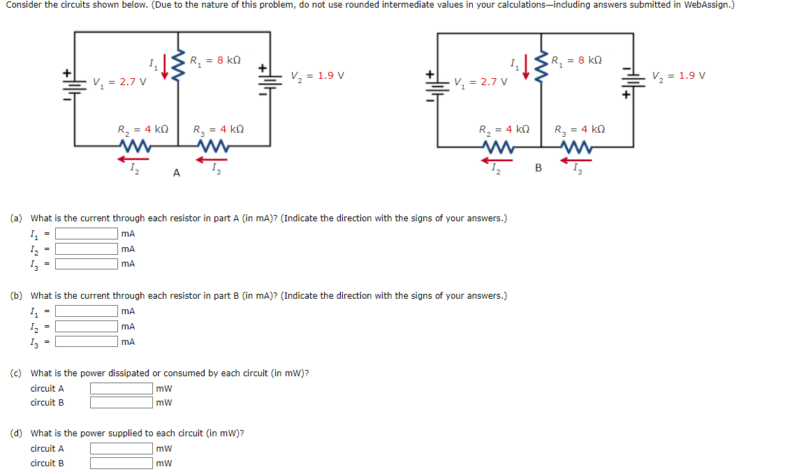 Solved Consider the circuits shown below. (Due to the nature | Chegg.com