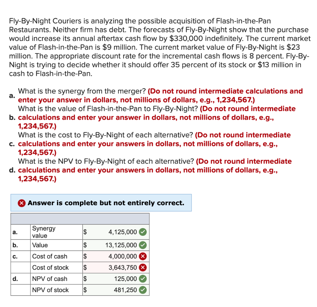 Solved Fly-By-Night Couriers is analyzing the possible | Chegg.com