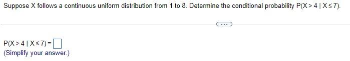 Solved Suppose X follows a continuous uniform distribution | Chegg.com