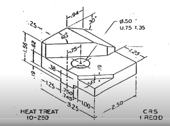 Solved Draw this figure using Creo Parametric 9.0. Please | Chegg.com