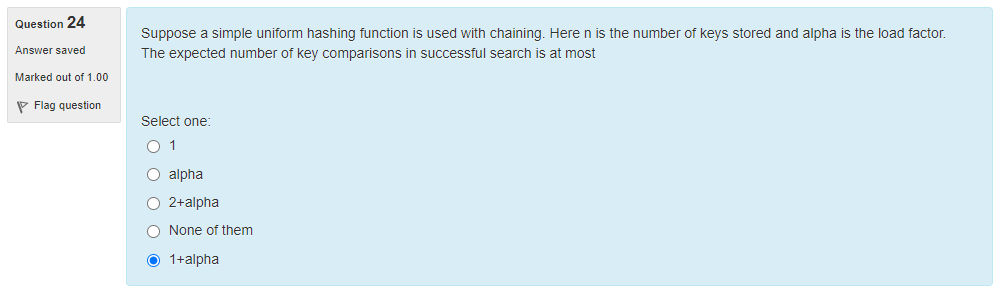 Solved Question 24 Answer saved Suppose a simple uniform | Chegg.com