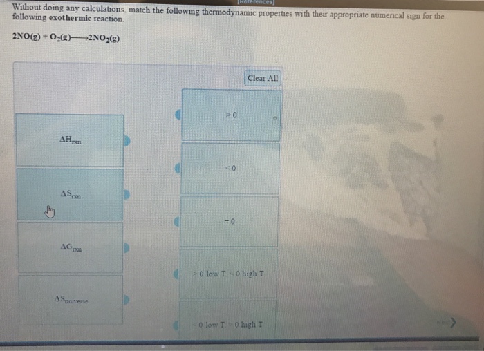 Solved Without doing any calculations match the following | Chegg.com