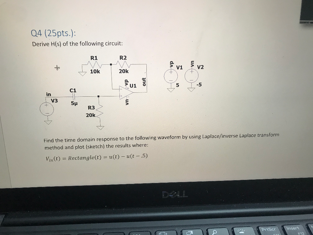 Solved Q2 (35pts.): Find the following convolution using the | Chegg.com