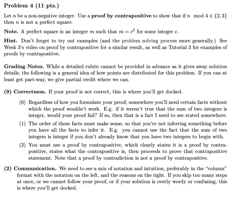 Solved Let N Be A Non Negative Integer Use A Proof By 