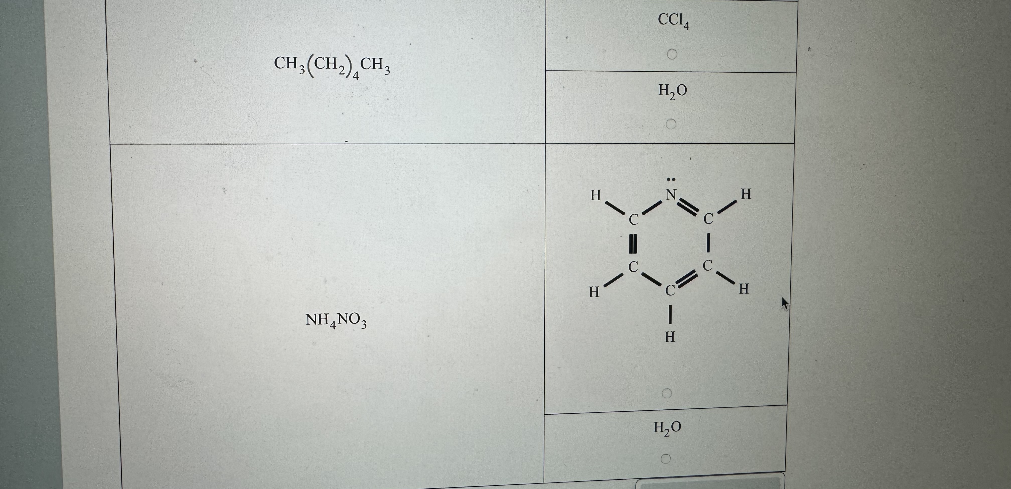 Solved NH4NO3 | Chegg.com