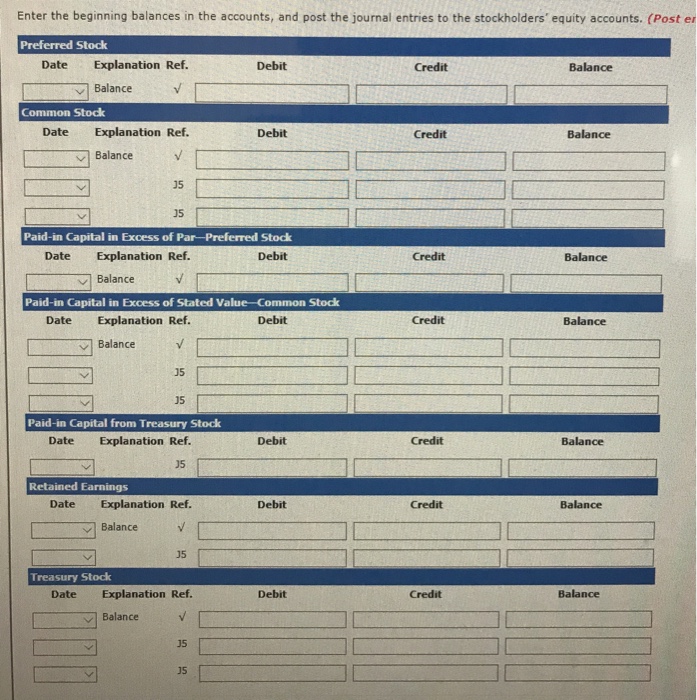 Solved Problem 11-3A The stockholders equity accounts of | Chegg.com