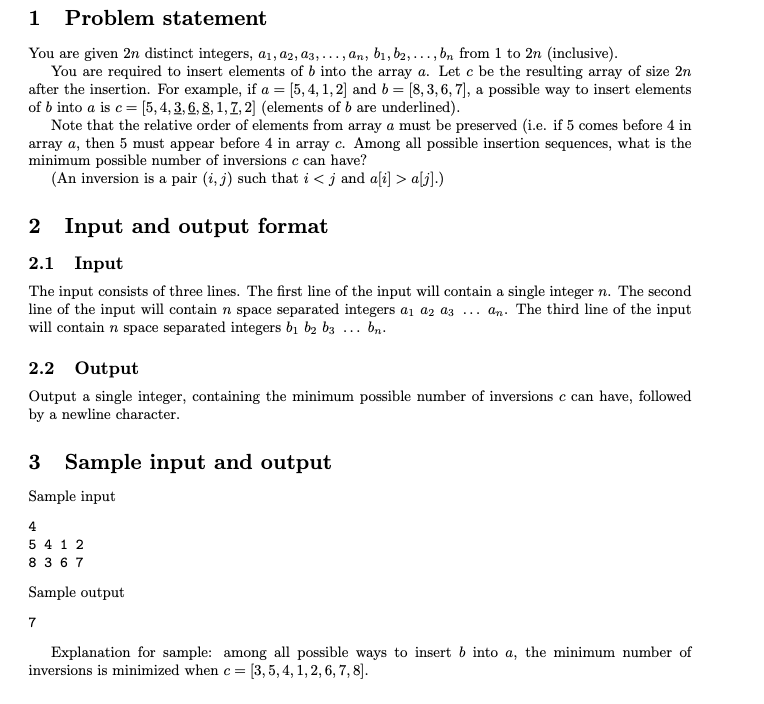 Solved What is the possible algorithm to solve this in | Chegg.com