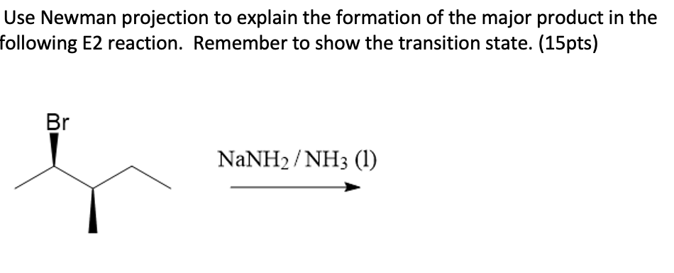 Solved Use Newman projection to explain the formation of the | Chegg.com