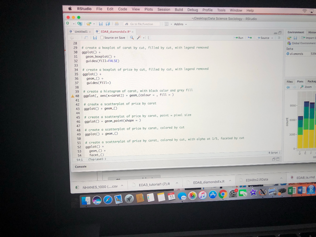 Solved I am working with R studio and need the correct | Chegg.com