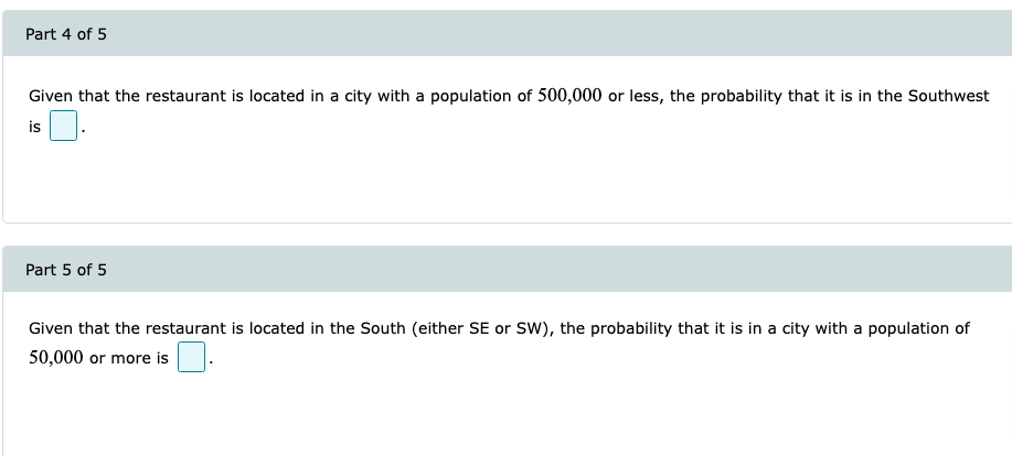 Solved Let's eat: A fast-food restaurant chain has 613 | Chegg.com