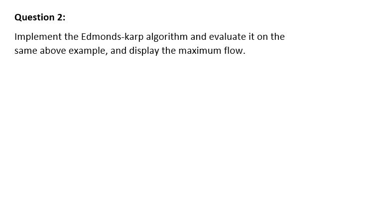 Solved 5 t 3 4 2 2 4 Question 2: Implement the | Chegg.com