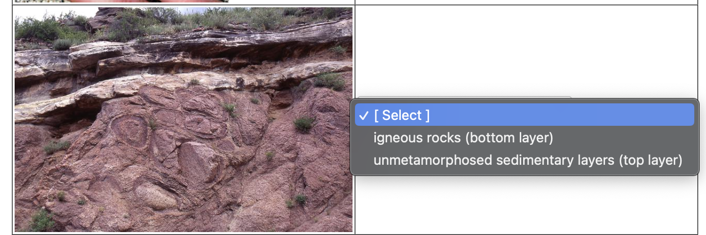 Solved Lab 9. Geologic Time Identify the older feature in | Chegg.com