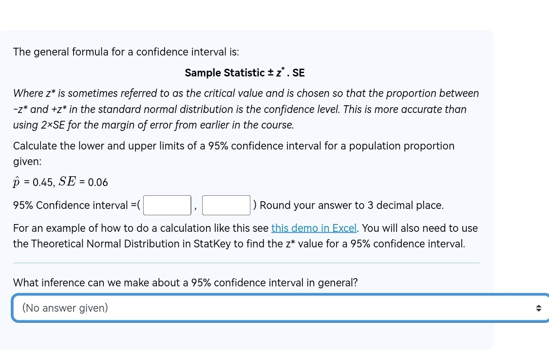 How To Find Z Value For The Confidence Interval Formula