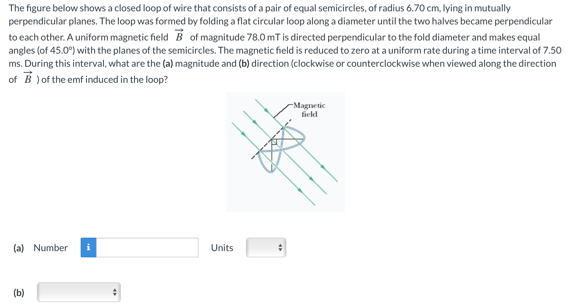 Solved The figure below shows a closed loop of wire that | Chegg.com