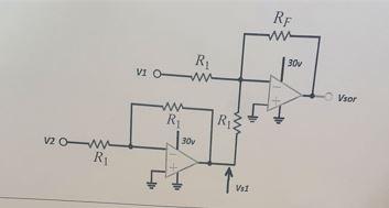 Solved Consider the two-stage operational amplifier | Chegg.com