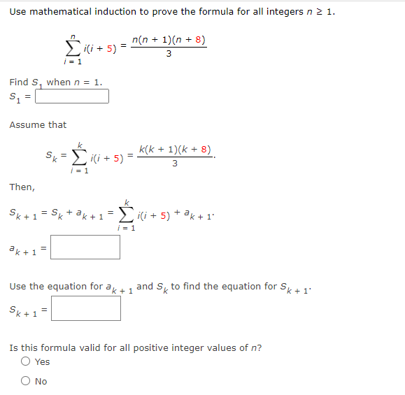 Solved Use mathematical induction to prove the formula for | Chegg.com