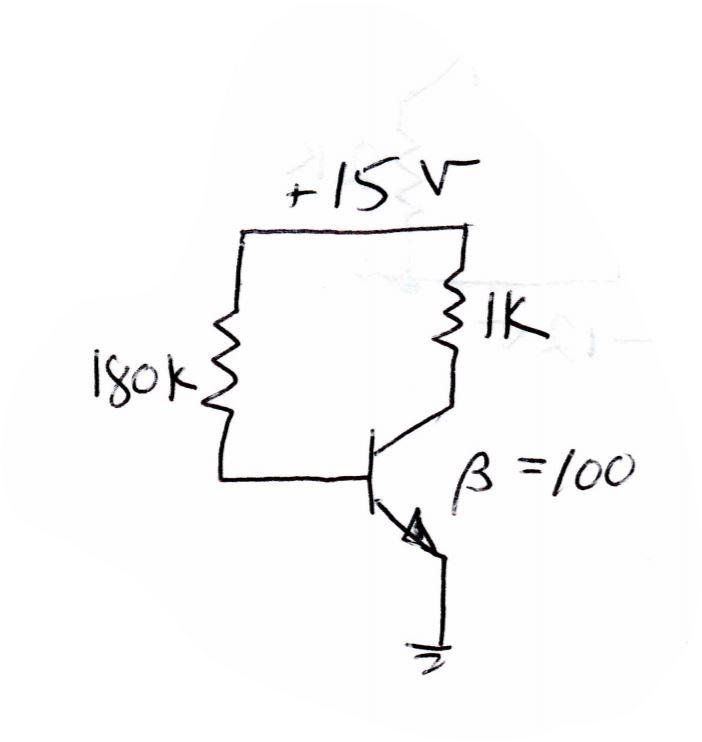 Solved Calculate ib , ic , ie and Vc , Ve for the following | Chegg.com