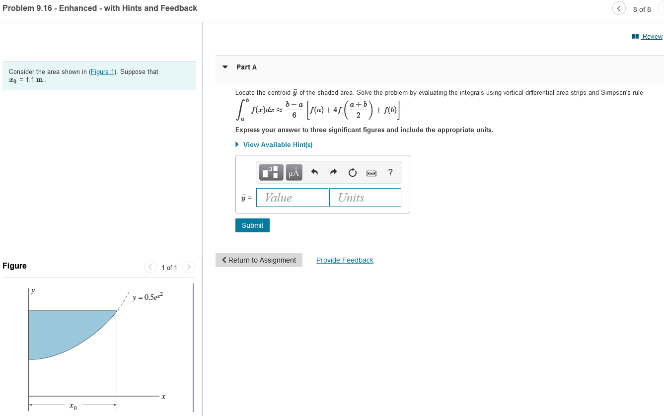 Solved Problem 9.16 - Enhanced - with Hints and Feedback 8 | Chegg.com