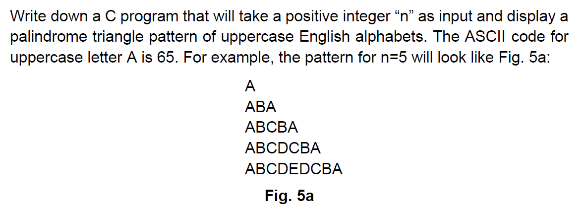 Solved Write down a C program that will take a positive | Chegg.com