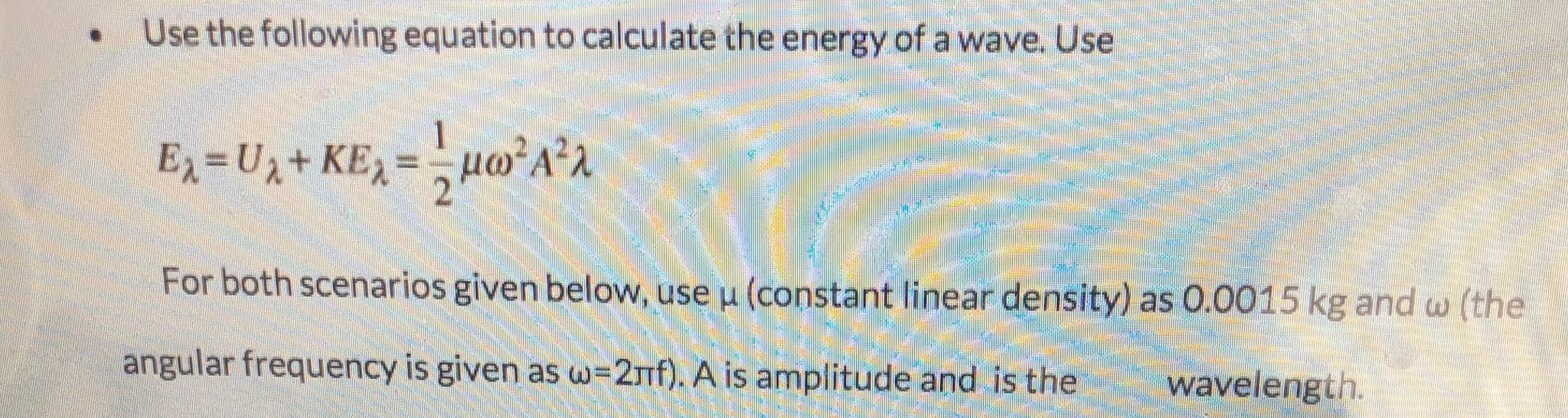 Wave on a string ------- 1. Amplitude 50cm and | Chegg.com