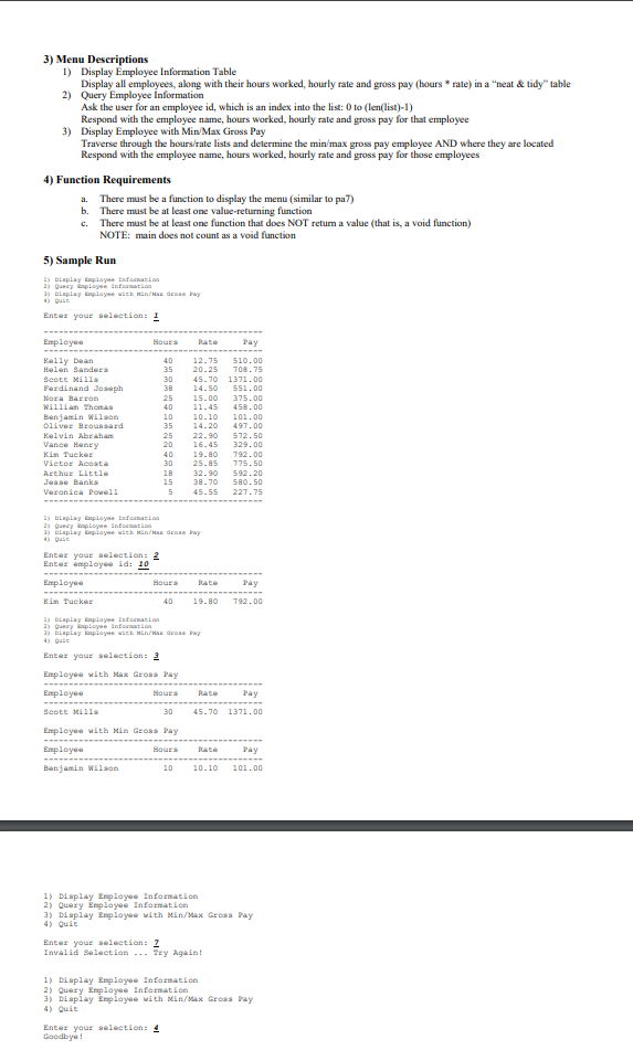 Solved Objectives decision/selection statements, repetition | Chegg.com