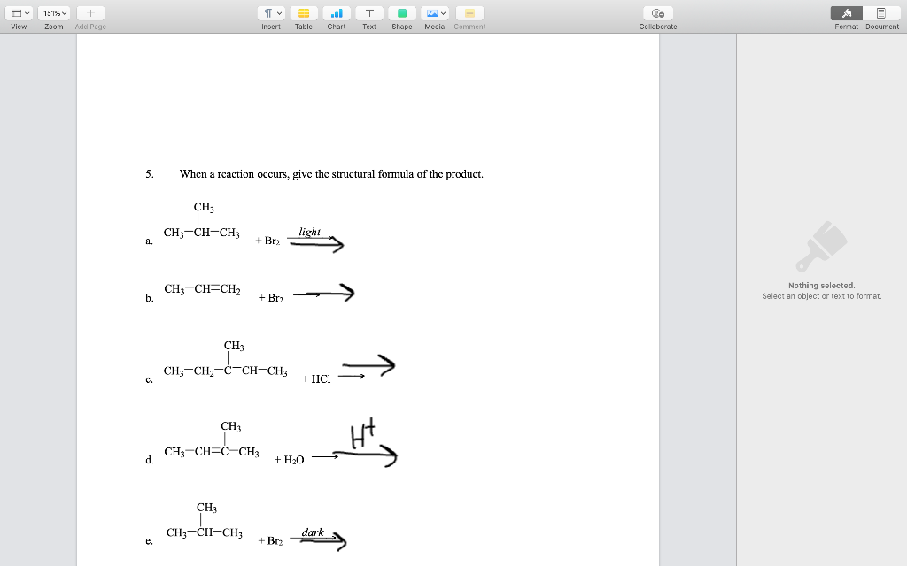 Solved 151% + Add Page ul Chart T Text E Format Document | Chegg.com