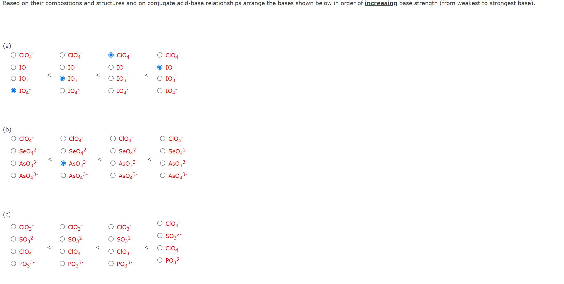 Solved Based on their compositions and structures and on | Chegg.com