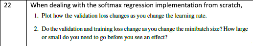 Solved When dealing with the softmax regression | Chegg.com