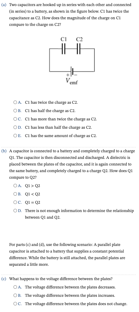 Solved (a) In electrostatic interactions, whether or not an | Chegg.com