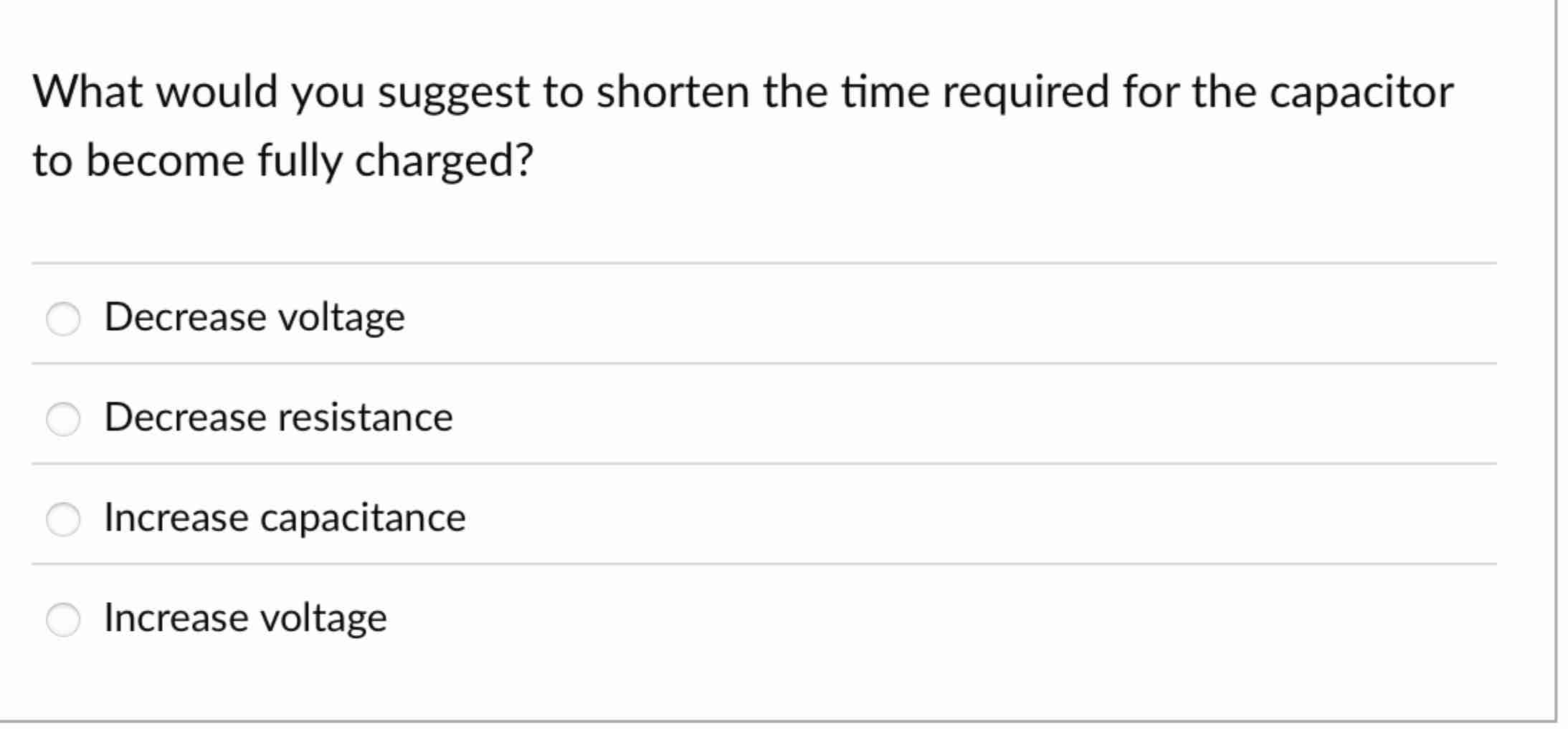 Solved What would you suggest to shorten the time required | Chegg.com