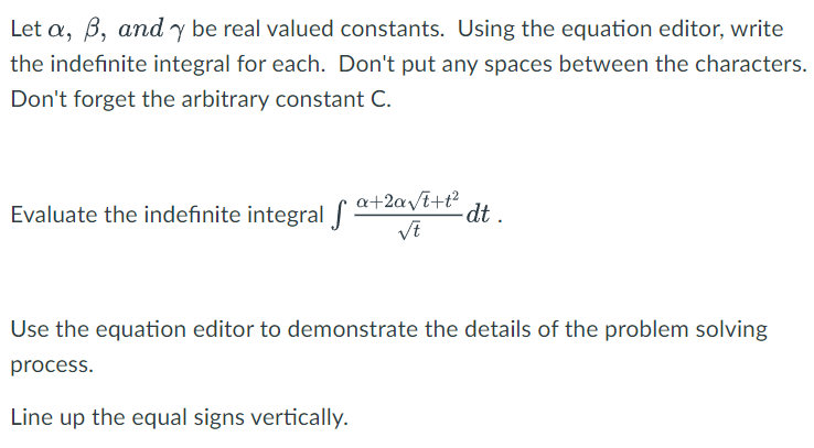 Solved Let \\\\alpha ,\\\\beta , and \\\\gamma be real | Chegg.com