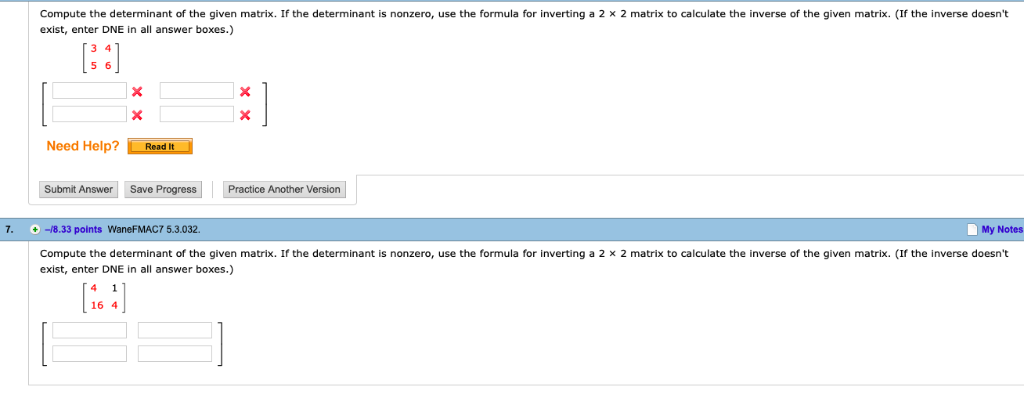 Solved Compute the determinant of the given matrix. If the | Chegg.com Solved Compute the determinant of the given matrix. If the | Chegg.com