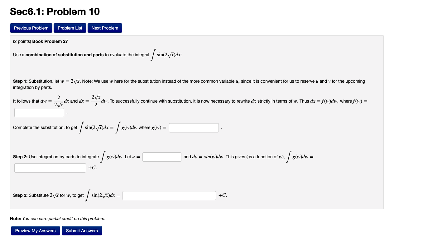 Solved Sec6.1: Problem 12 Previous Problem Problem List Next | Chegg.com