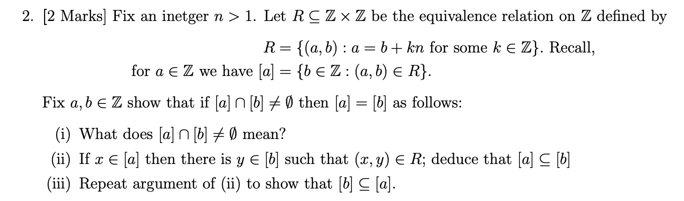 Solved MATH221 Mathematics for Computer Science – Autumn | Chegg.com