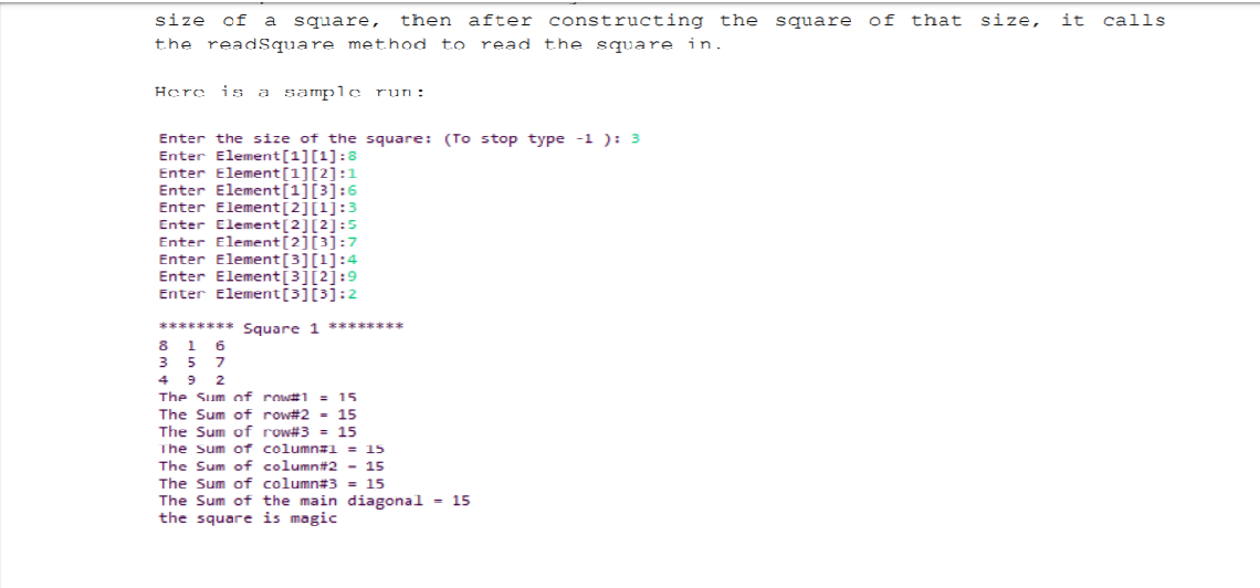 Solved One interesting application of two-dimensional arrays | Chegg.com