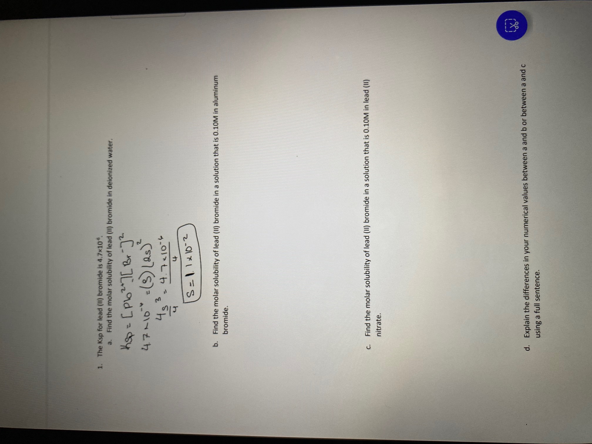 Question | Chegg.com