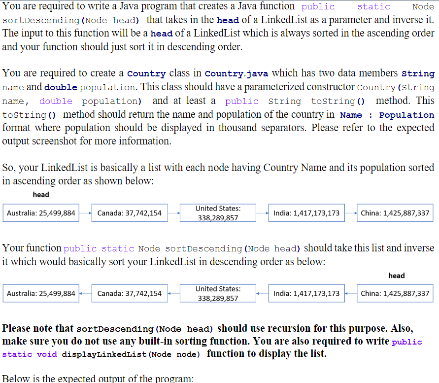 Solved You Are Required To Write A Java Program That Creates 