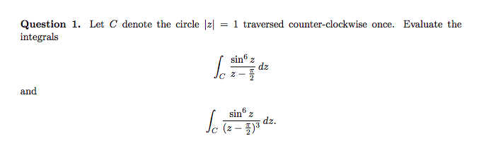 Solved = 1 traversed counter-clockwise once. Evaluate the | Chegg.com