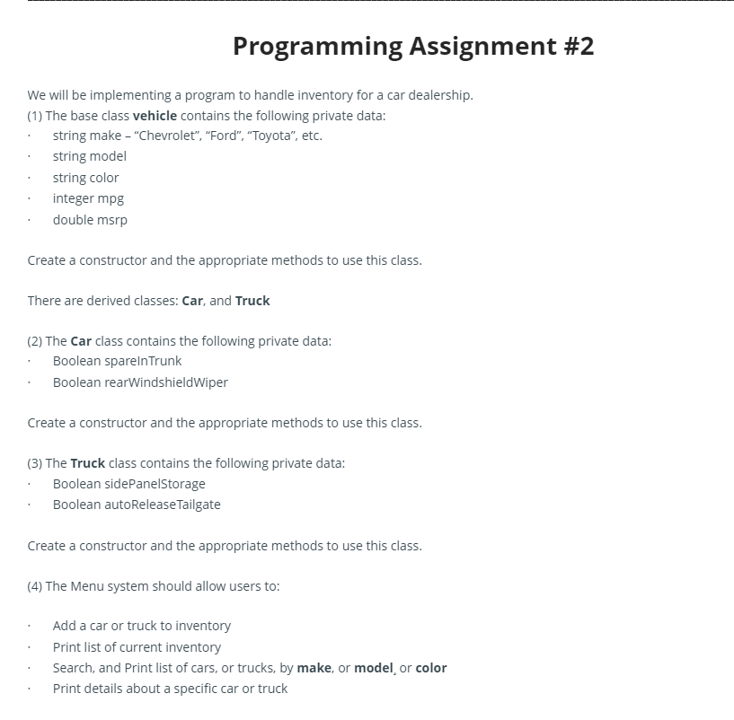 Solved IN C++ ﻿PLEASEShow me the steps to solve Programming | Chegg.com