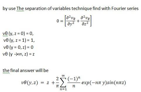 Solved by use The separation of variables technique find | Chegg.com