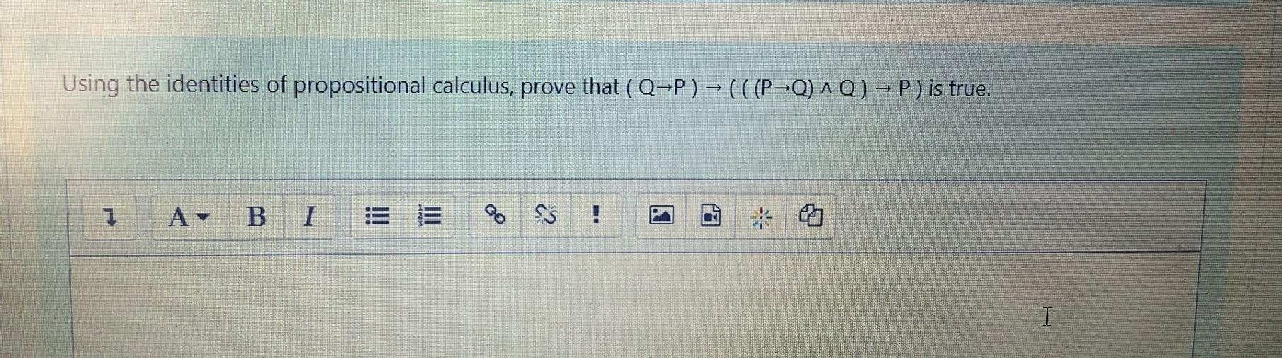 Solved Using the identities of propositional calculus, prove | Chegg.com Solved Using the identities of propositional calculus, prove | Chegg.com