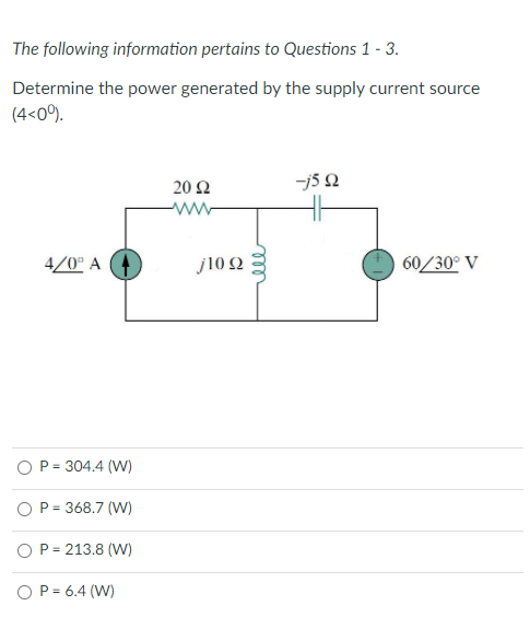Solved The following information pertains to Questions 1 - | Chegg.com