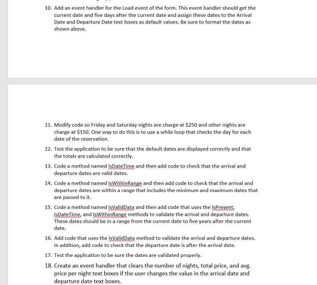 Solved Calculate reservation totals In this exercise, you | Chegg.com