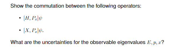 Solved Show the commutation between the following operators: | Chegg.com