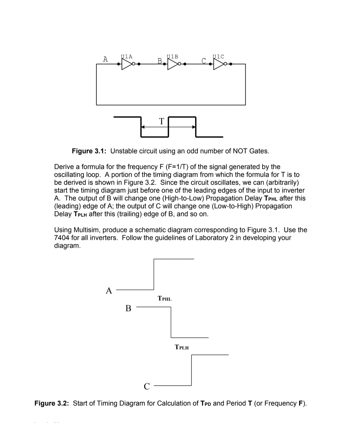 Solved One way to measure the average propagation delay time | Chegg.com