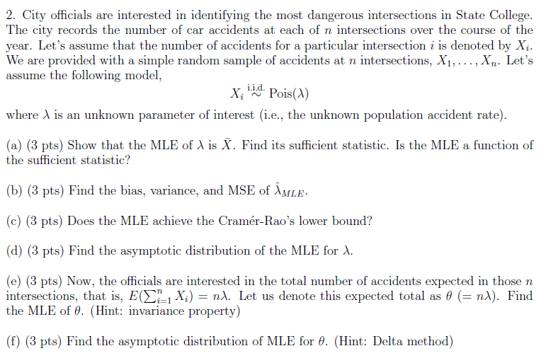 Solved Introduction to Mathematical Statistics. Please | Chegg.com