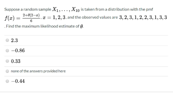 Solved Suppose a random sample X1,..., X10 is taken from a | Chegg.com