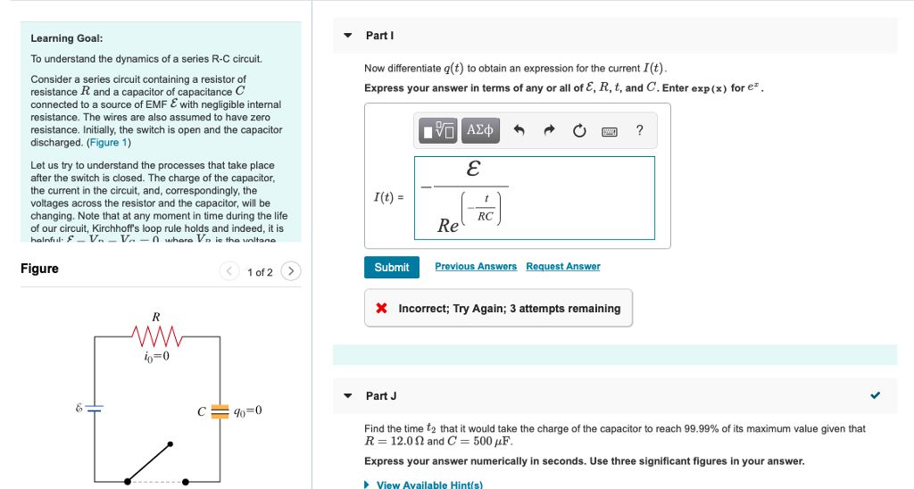 Solved Part l Learning Goal To understand the dynamics of a | Chegg.com