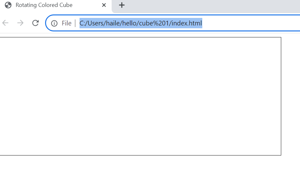 Solved The below code is suppose to make a rotating colored | Chegg.com